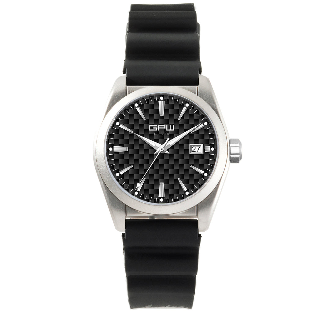 German Military Titanium Automatic Watch. GPW Date. 200M W/R. Sapphire ...